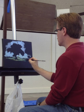 Negative Shape Painting - Hagerman Art Blog